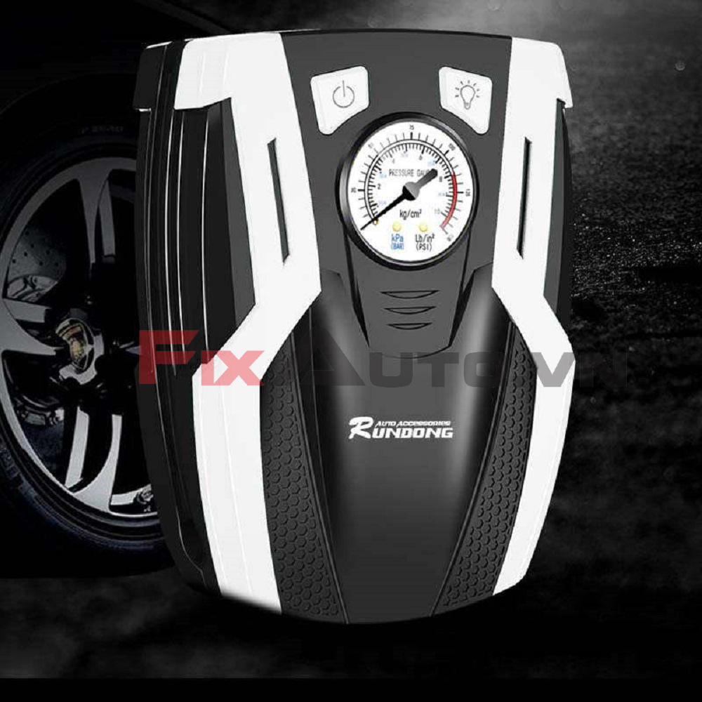 Bơm hơi mini ô tô và những lưu ý khi dùng bơm hơi oto - Fix Auto
