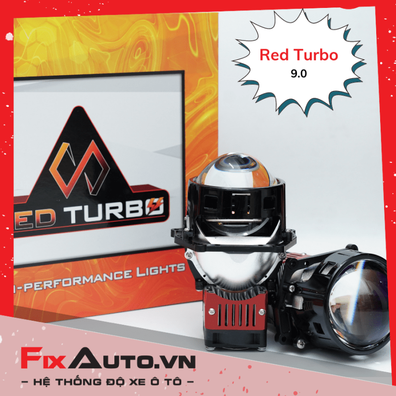 Redlighting Turbo 9.0 Laser - Fix Auto chuyên gia độ đèn ô tô